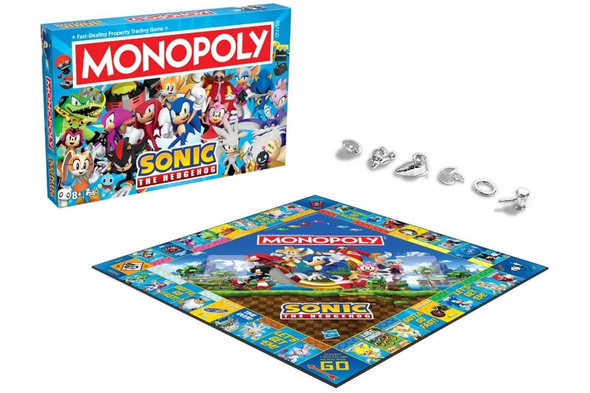Monopoly Sonic Hasbro - commercioVirtuoso.it