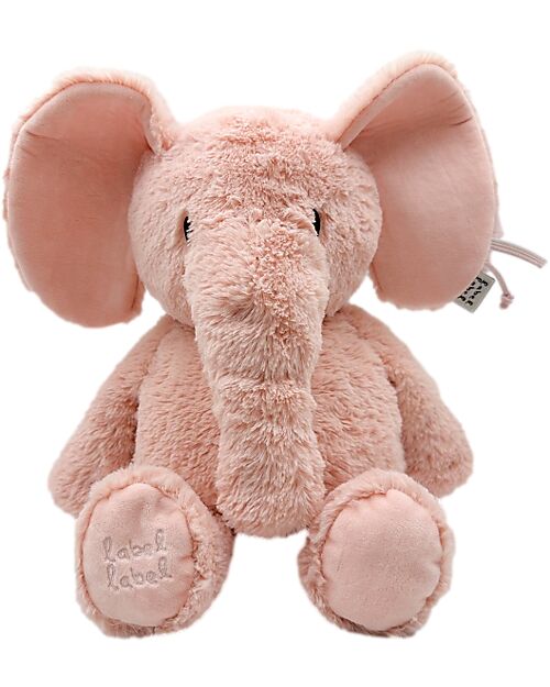Peluche Elly L'Elefante - Rosa - Grande Label Label - commercioVirtuoso.it