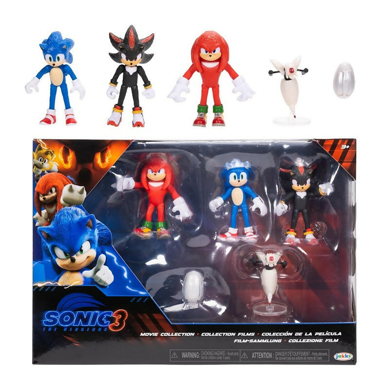 Jakks pacific sonic 3 movie set 5 personaggi 7 cm - commercioVirtuoso.it