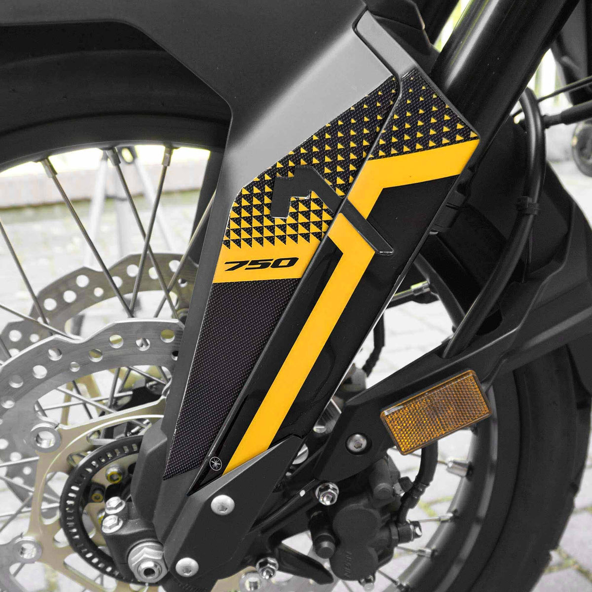 Protezioni Parasteli Parafango Adesivi 3D compatibili con Honda ...