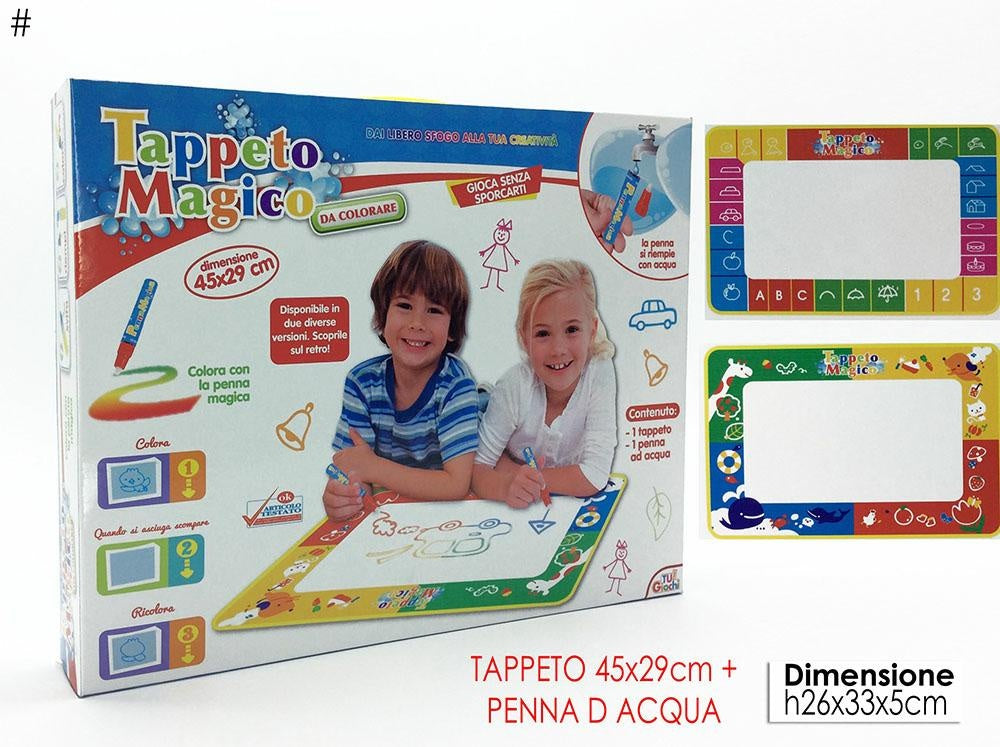TAPPETO MAGICO DA COLORARE - commercioVirtuoso.it