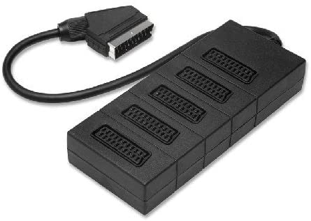 Multipresa Scart 5 Posti Video - commercioVirtuoso.it