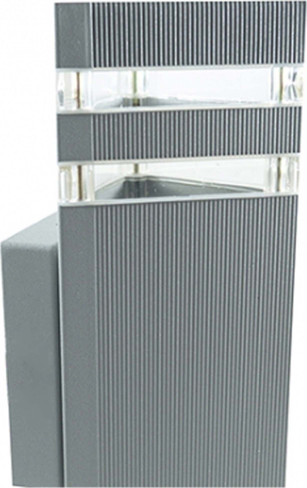 Applique Plafoniera Singolo Faretto Fascio Dw Grigio Triangolare 10 ...