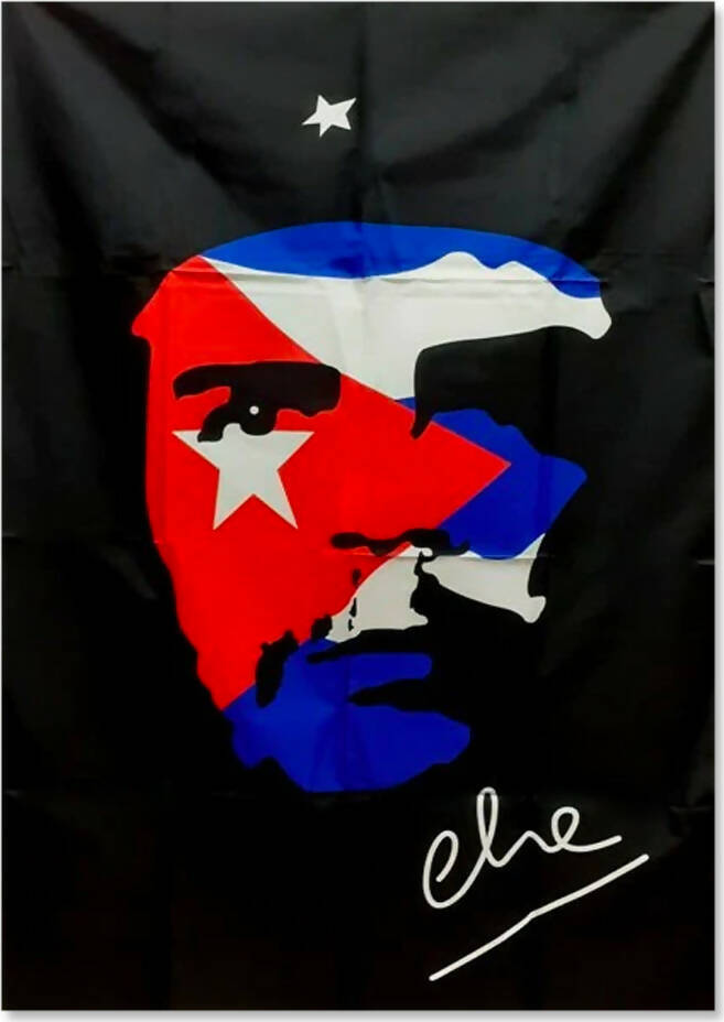 Bandiera Che Guevara Nera Verticale 100 X 150cm Bandiera Verticale ...
