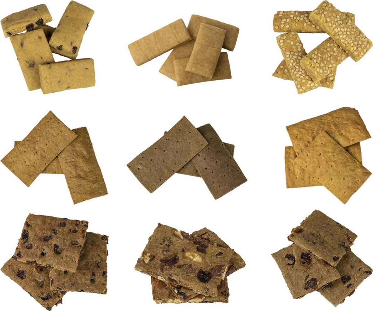 Biscotti Crackers E Snack 100% Vegani Assortiti Con Grani Antichi ...