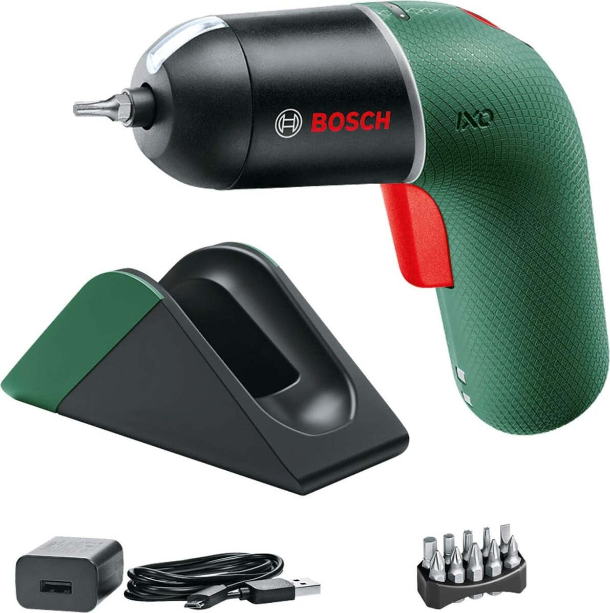 BOSCH - IXO VI BASE CACCIAVITE CON BATTERIA A LITIO 3,6V 1,5Ah ...