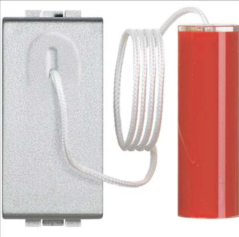 BTICINO LIGHT - PULSANTE A TIRANTE 1 POLO TECH - 10 V 230 V a.c. - PER ...