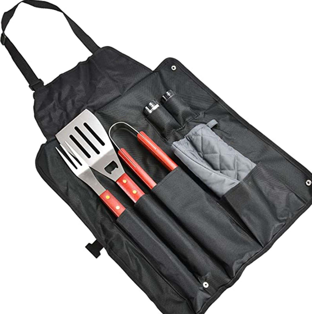 Grembiule da barbecue con accessori per grigliata con piza e paletta Mi ...