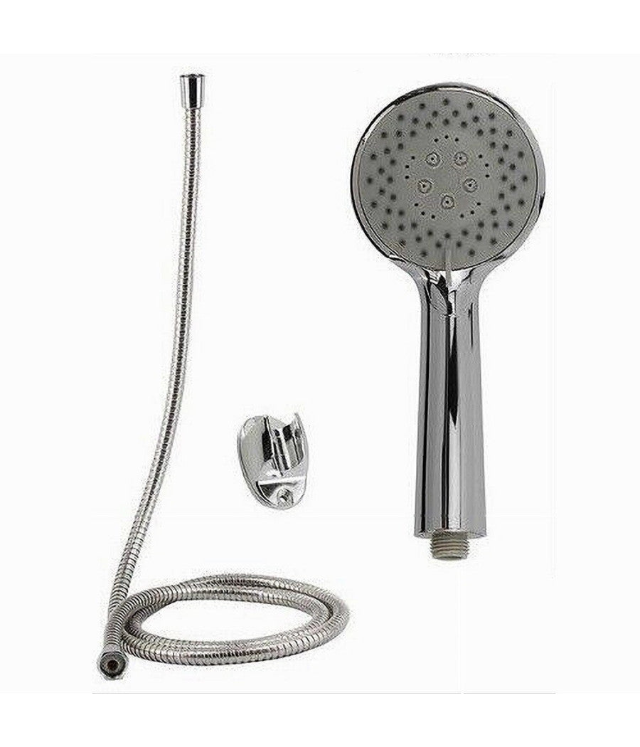 Kit Doccetta Doccino Multigetto Soffione Doccia Laccio 1,8mt Staffa ...