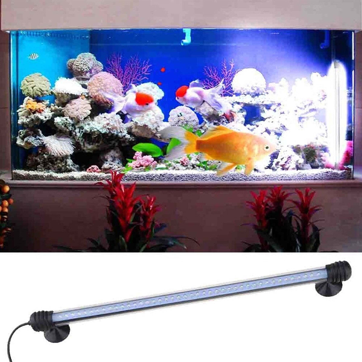 Lampada Immersione Led Per Acquario Tubo Led T4 Dee Luce Pesci Rgb ...