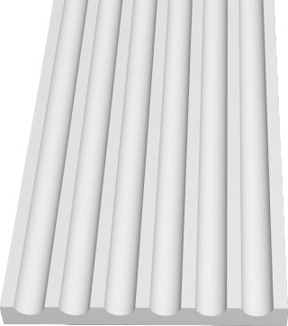 Lesena decorativa a parete pilastro colonna piatta 2000x125x15mm LED ...