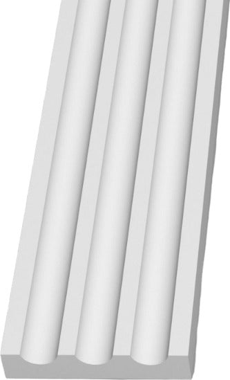 Lesena decorativa a parete pilastro colonna piatta 2000x51x11mm LED ...