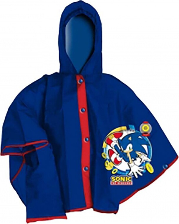 Mantellina Sonic 4-5 anni 6-7 anni 8-9 anni - commercioVirtuoso.it