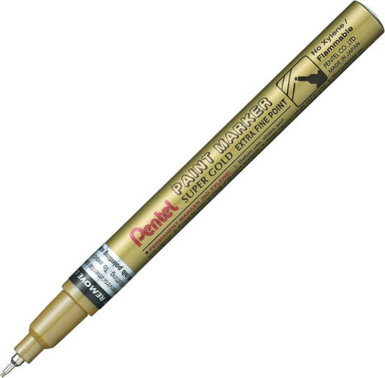 Marcatore Paint Marker Linea Amiko - punta extra fine 0 60mm - oro ...