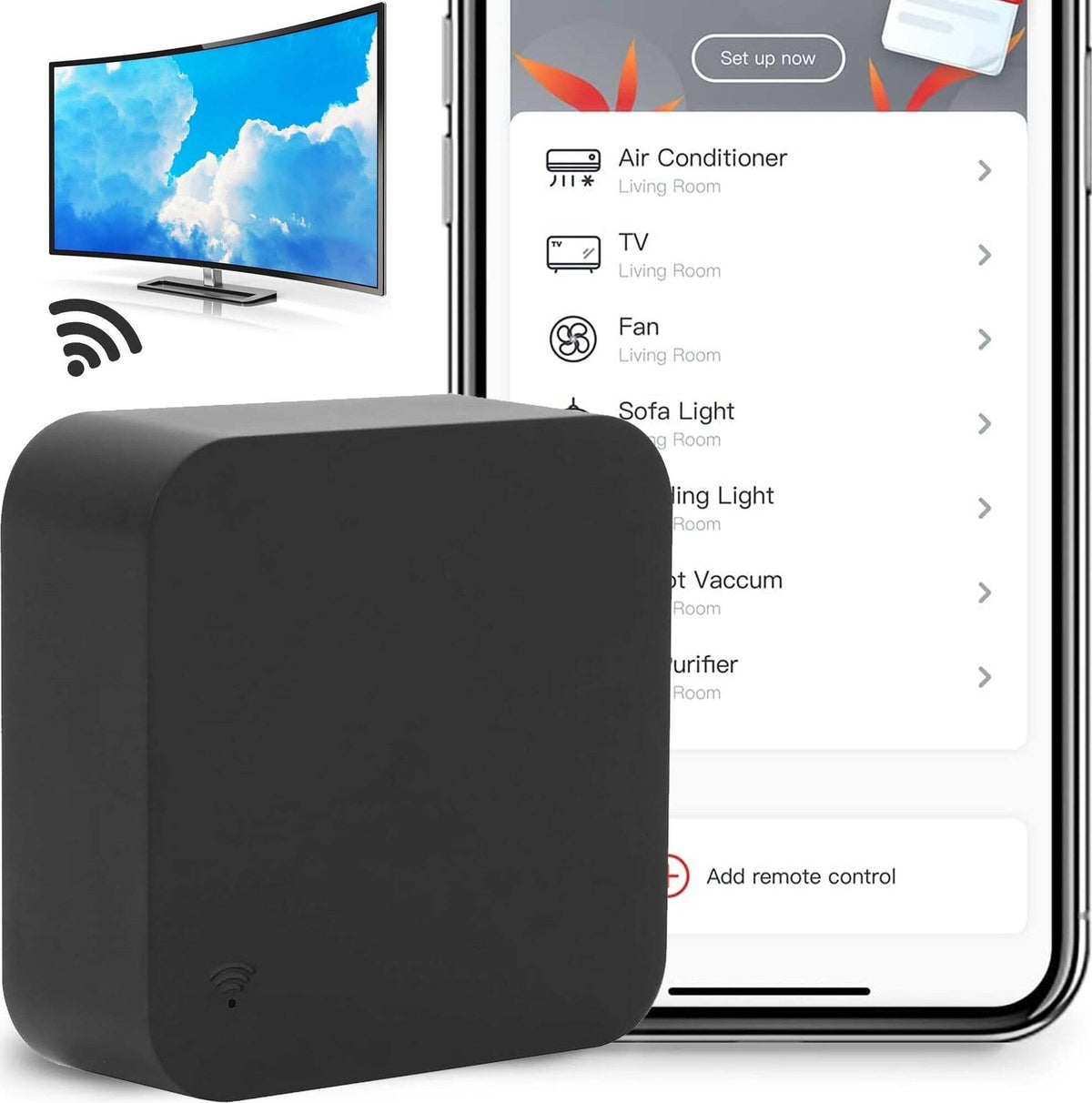 Mini Smart Remote Dispositivo Ir Collegamento Wi-fi Controllo ...