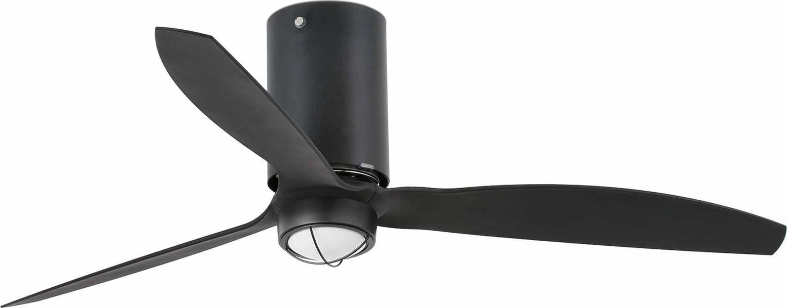 MINI TUBE FAN M LED Ventilatore da soffitto nero opaco con motore DC ...