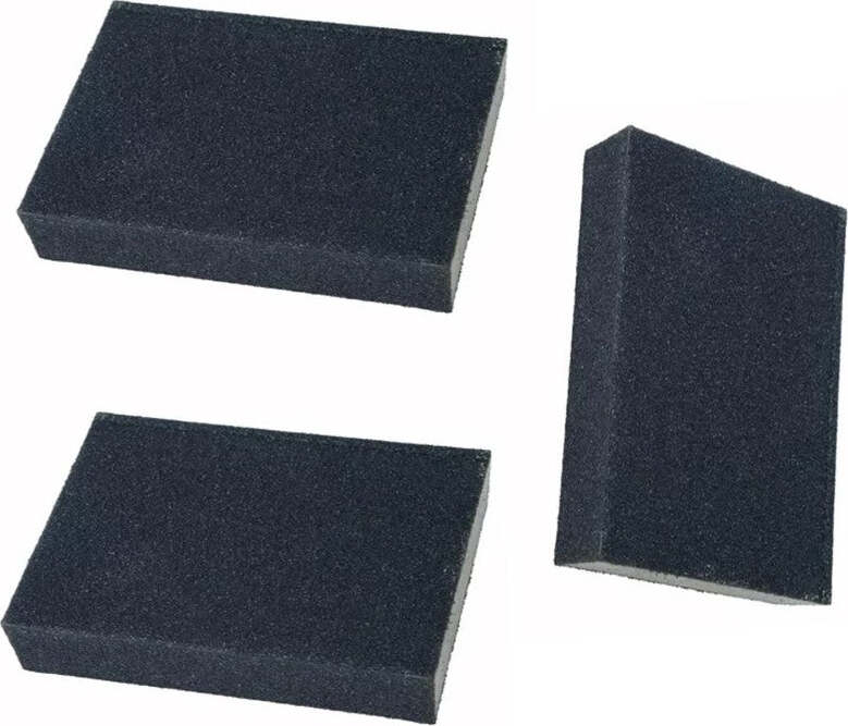Set 3 Spugna Abrasiva Spugnette Multiuso 10x7x2.5 Cm Per Tutte Le ...