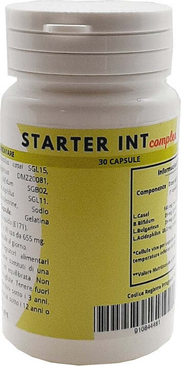STARTER INT COMPLEX integratore alimentare 30 capsule La Scienza Infusa ...