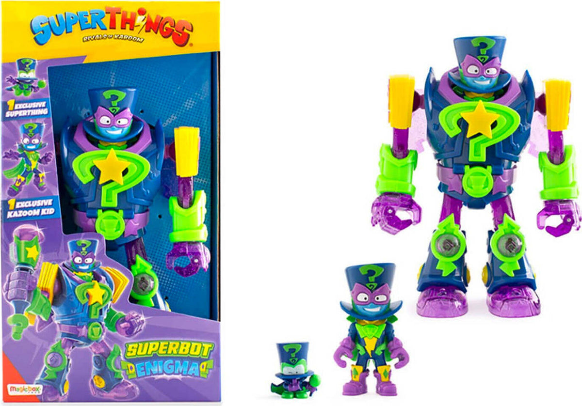 SuperThings SuperRobot Enigma Super Zings - commercioVirtuoso.it