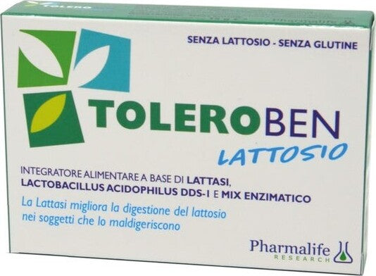 Toleroben Lattosio integratore alimentare 30 compresse Pharmalife ...