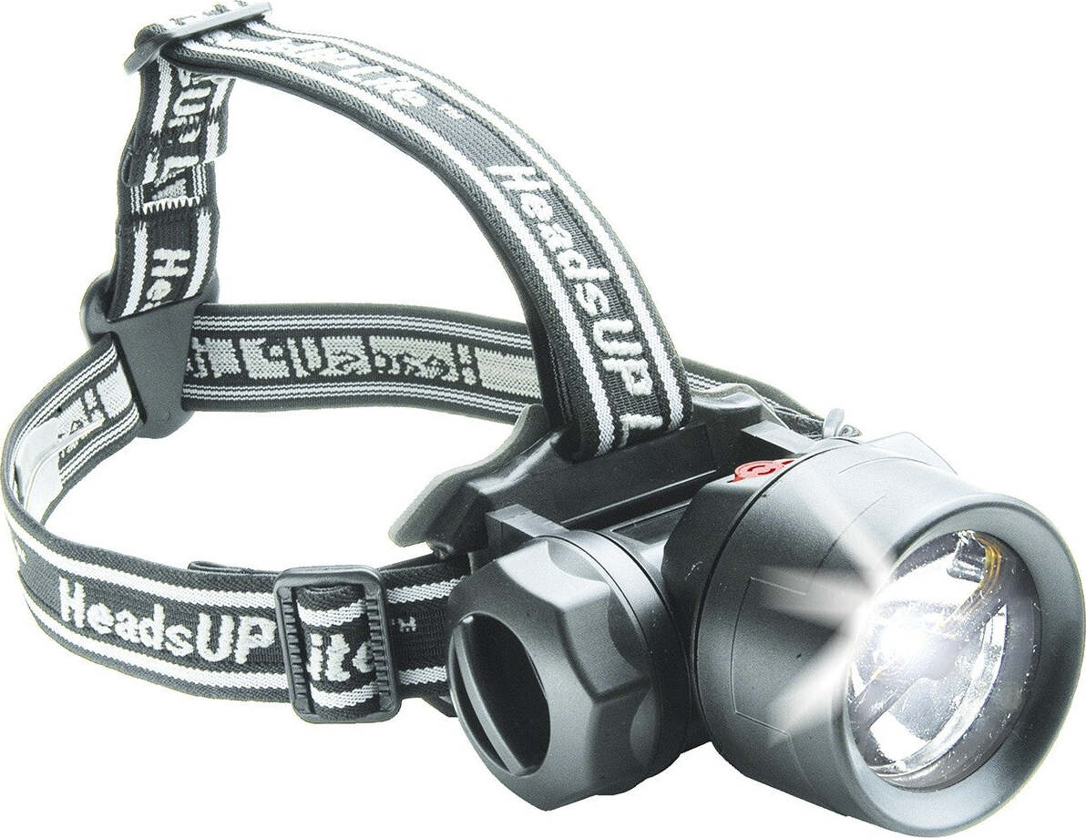 Torcia Lampada Da Testa Frontale 6 Led Pesca Grotte Fascio Luce ...